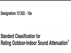 E1332 Sound Attenuation Standard - Elite Safety Glass