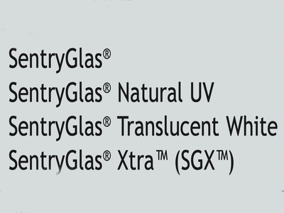 Different Types SentryGlas Interlayers - Elite Safety Glass